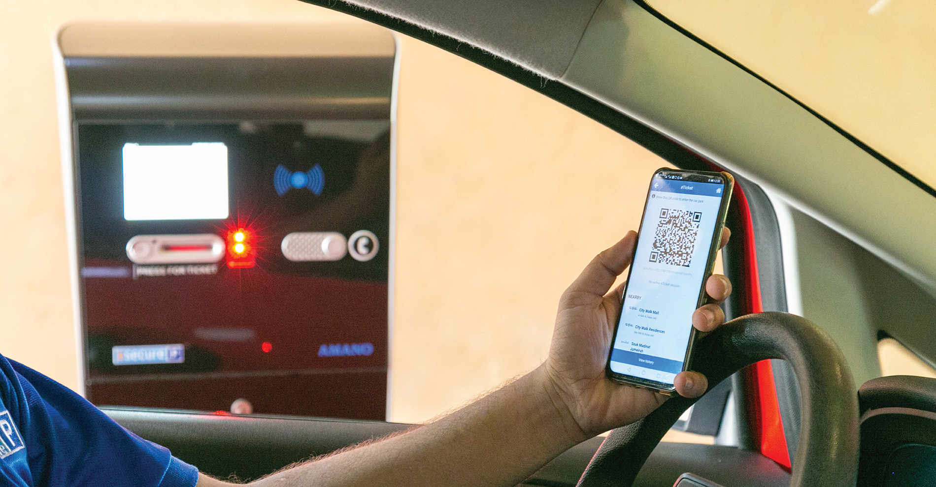 Mobile App - Secure Parking | #NOPARKINGWORRIES